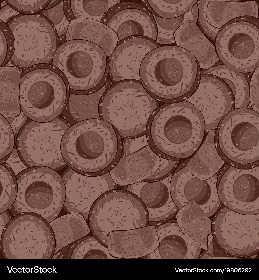 Seamless texture of black tea Royalty Free Vector Image