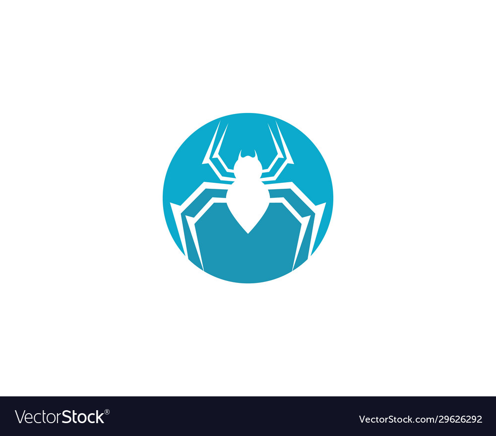 Spider symbol icon Royalty Free Vector Image - VectorStock