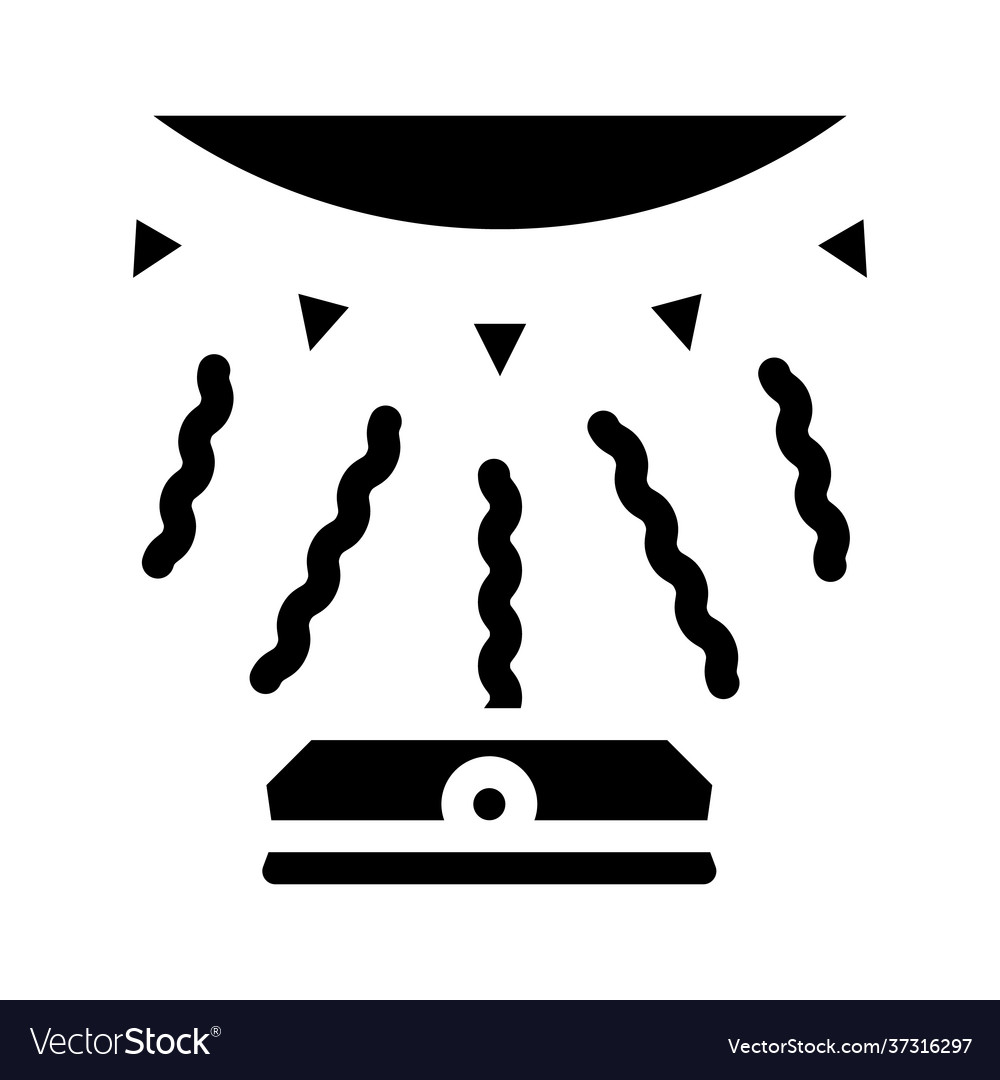 Light sensor glyph icon black Royalty Free Vector Image Light sensor glyph icon black Royalty Free Vector Image