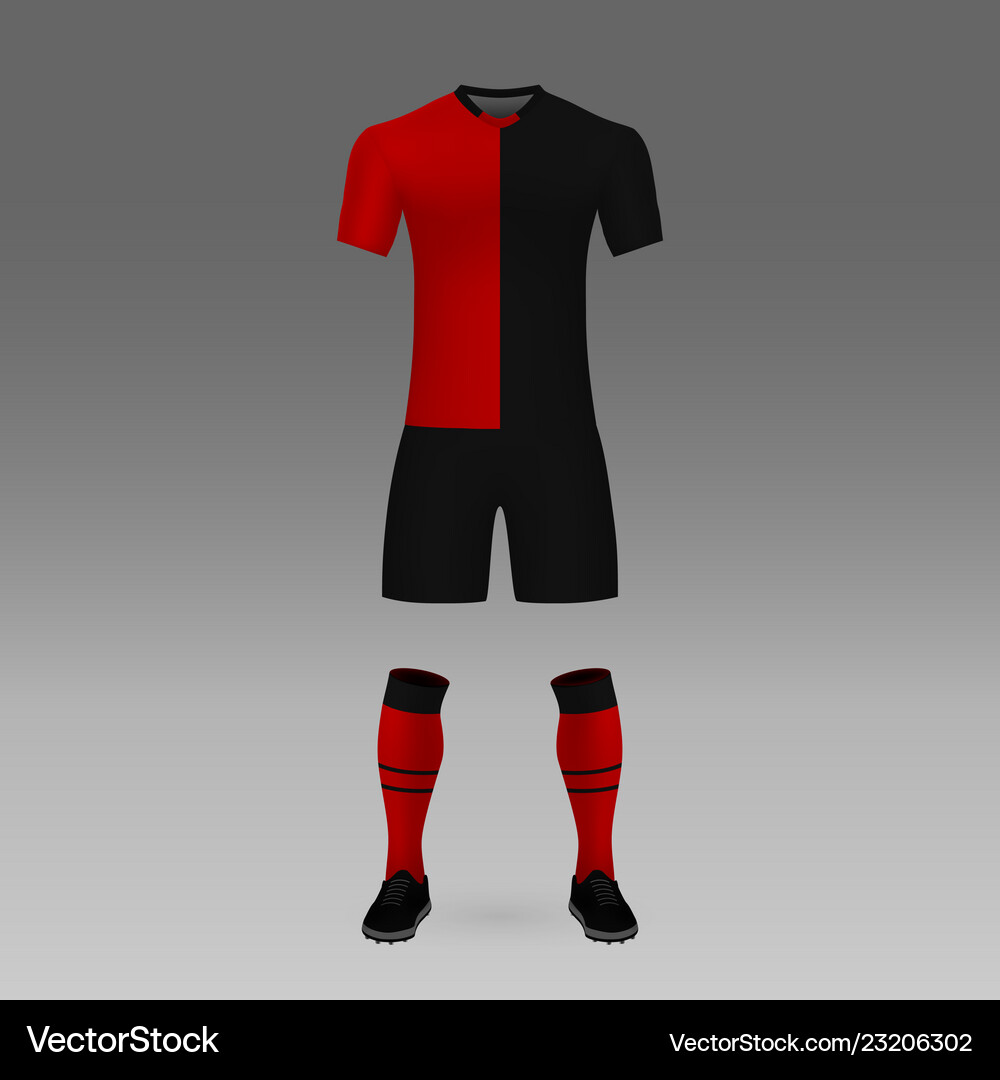 Football kit Royalty Free Vector Image - VectorStock