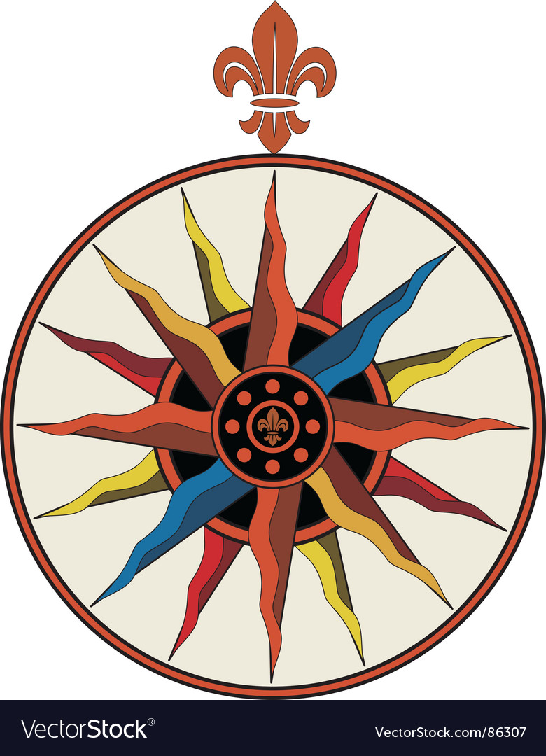 Compass Royalty Free Vector Image - VectorStock