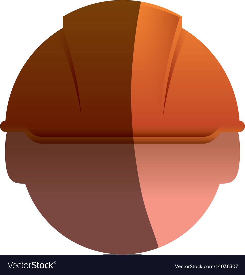 Construction worker profile Royalty Free Vector Image