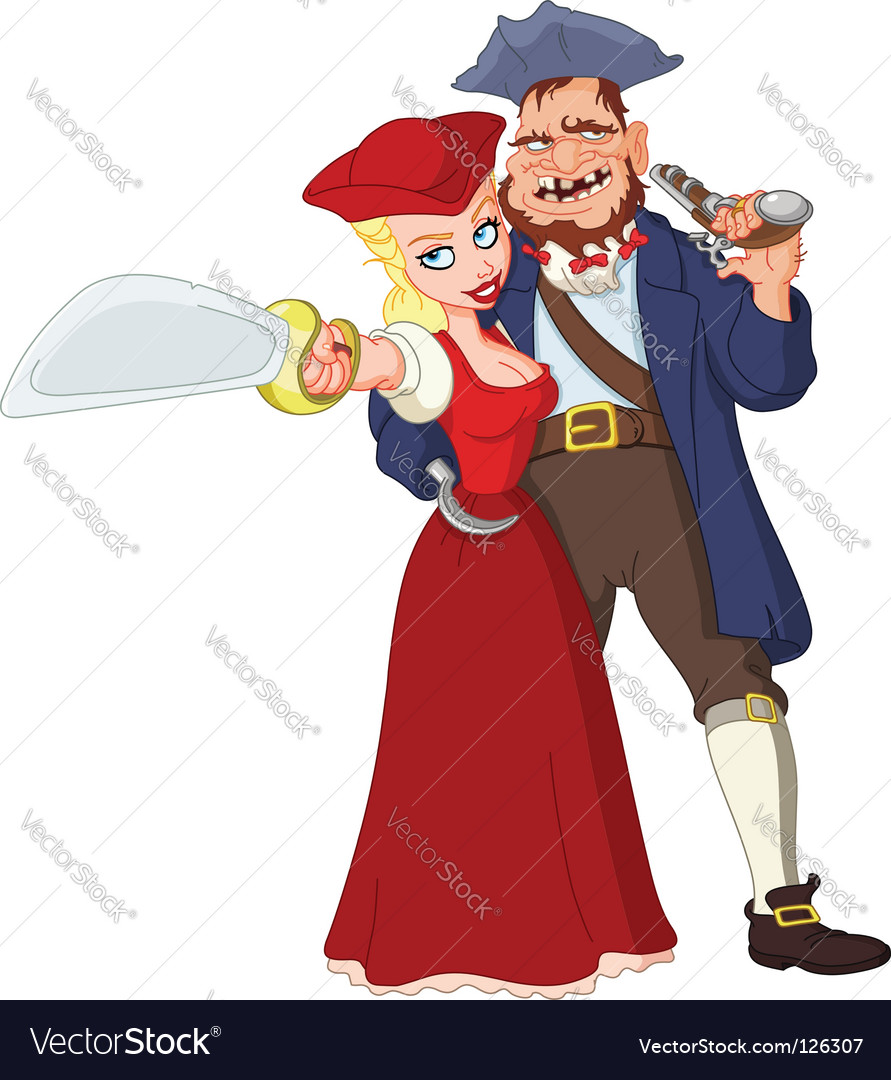 Pirates Royalty Free Vector Image - VectorStock