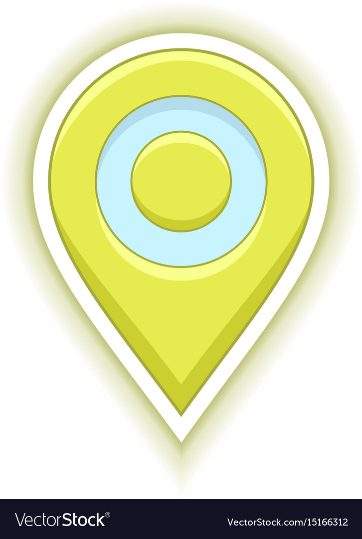 Map location pin Royalty Free Vector Image - VectorStock