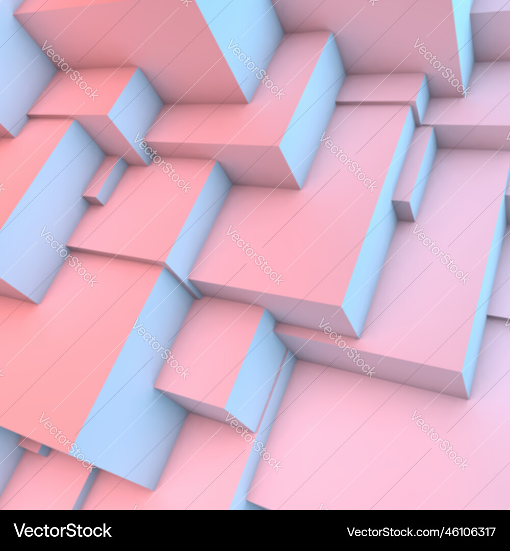 Abstract background with rose quartz and serenity Vector Image