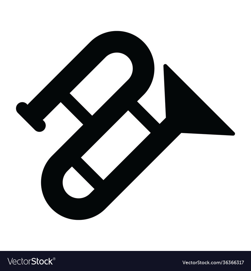 Bugle Royalty Free Vector Image - VectorStock