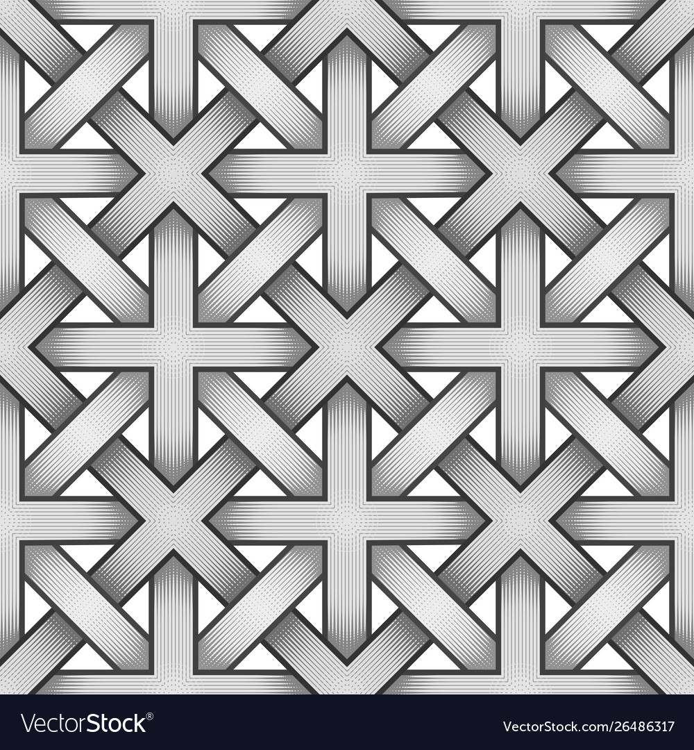 Celtic seamless pattern - engraved Royalty Free Vector Image