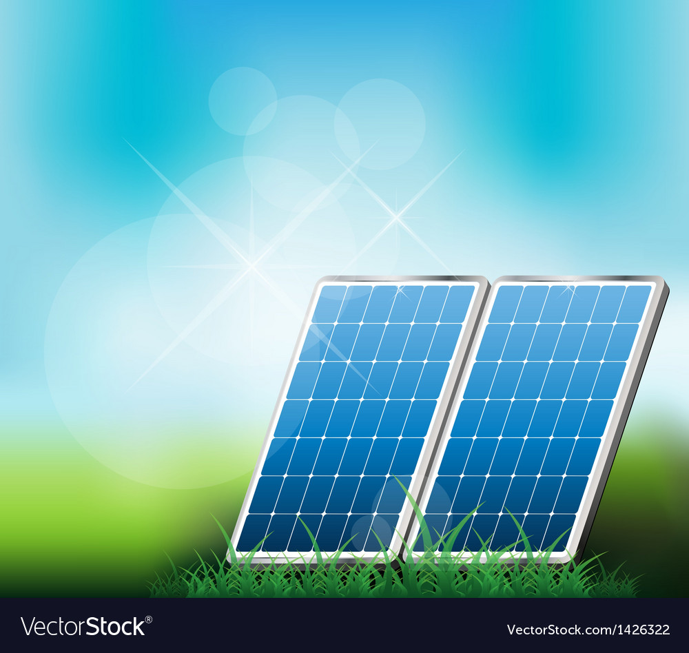 Solar Royalty Free Vector Image - VectorStock