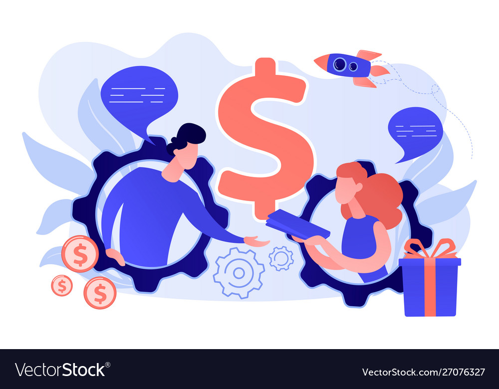 Personalized selling concept Royalty Free Vector Image Personalized selling concept Royalty Free Vector Image