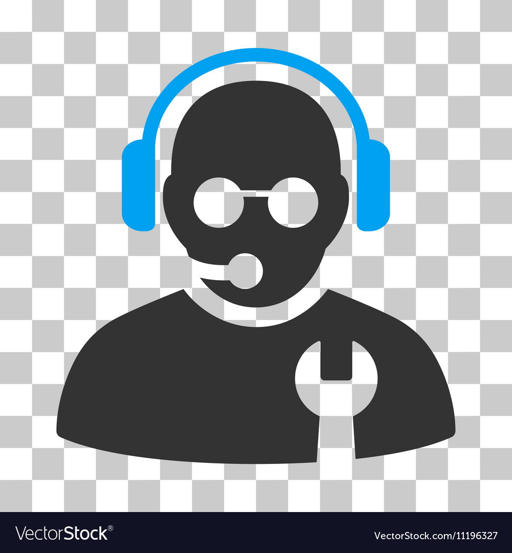 Service operator icon Royalty Free Vector Image