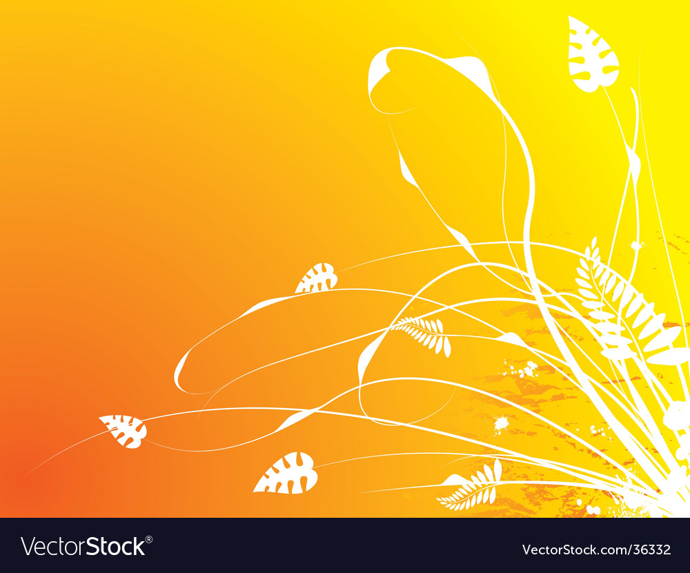 Abstract leaf design Royalty Free Vector Image