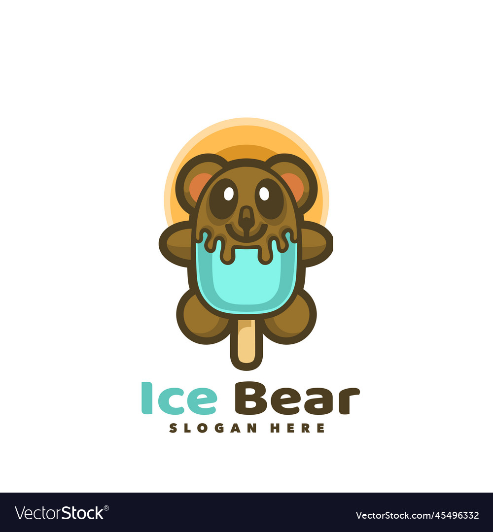 Ice bear Royalty Free Vector Image - VectorStock