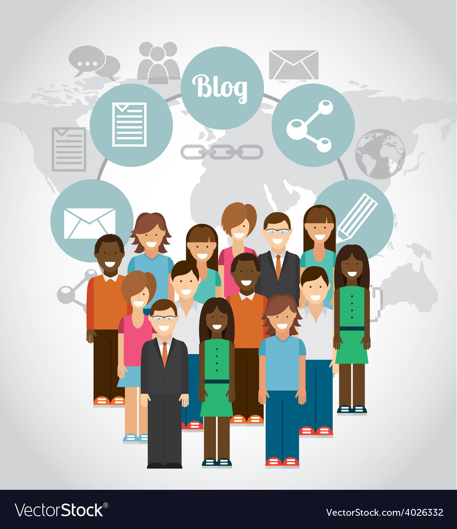 Social network Royalty Free Vector Image - VectorStock