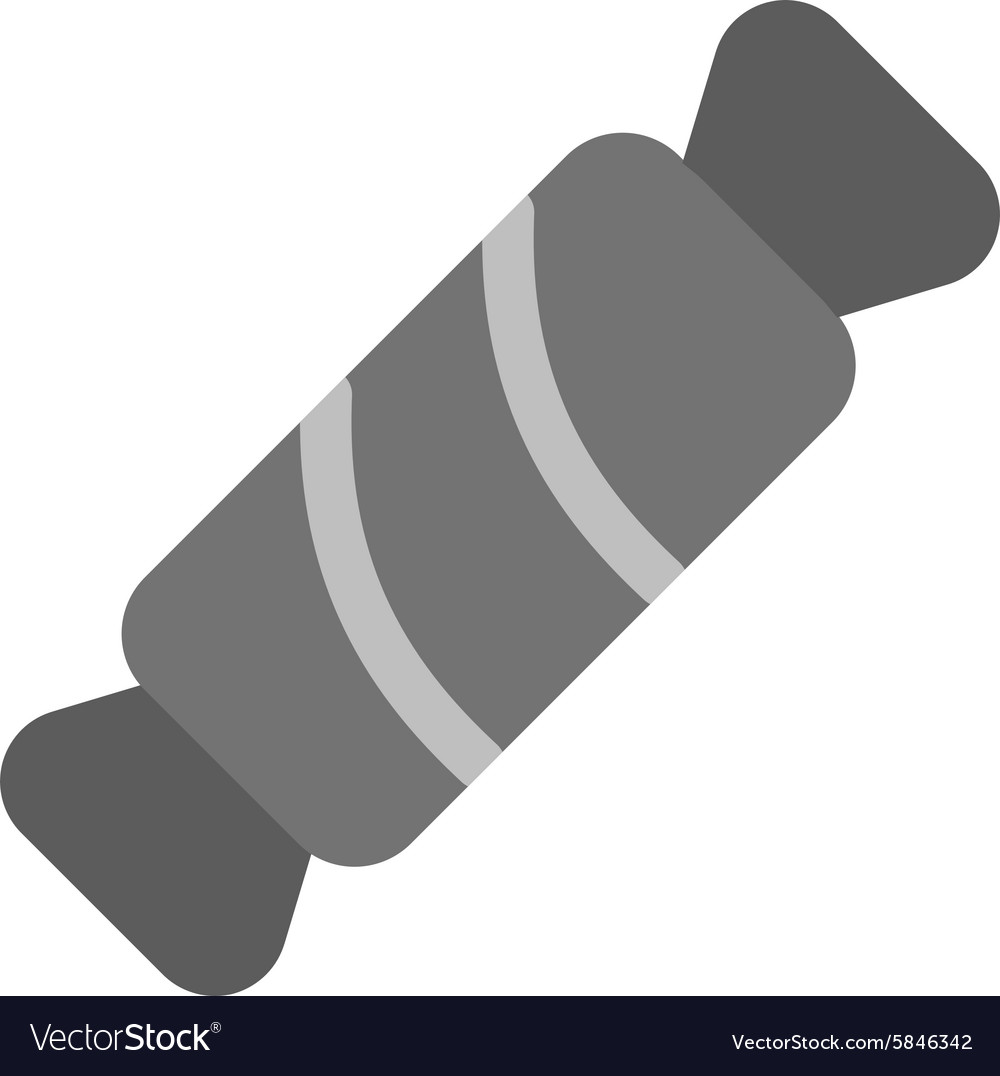 Wrapped candy Royalty Free Vector Image - VectorStock