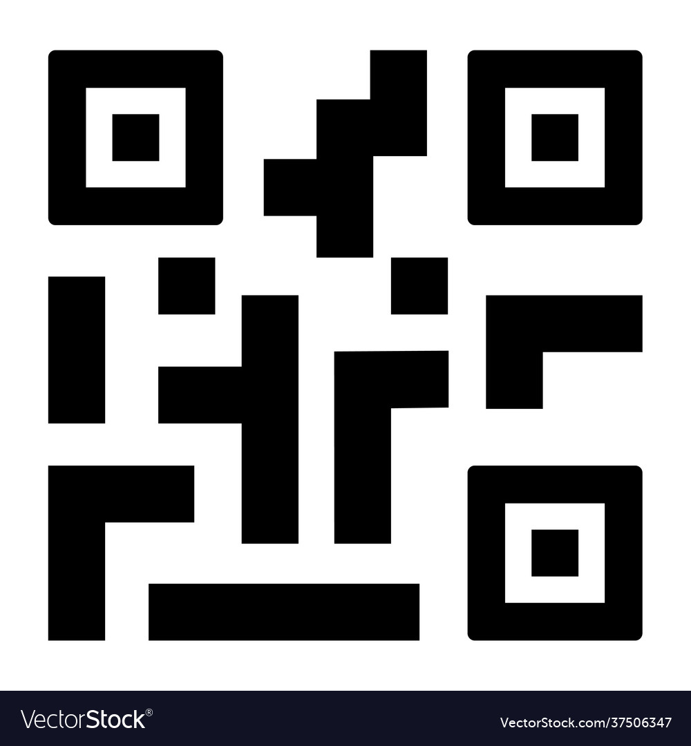 Qr code Royalty Free Vector Image - VectorStock