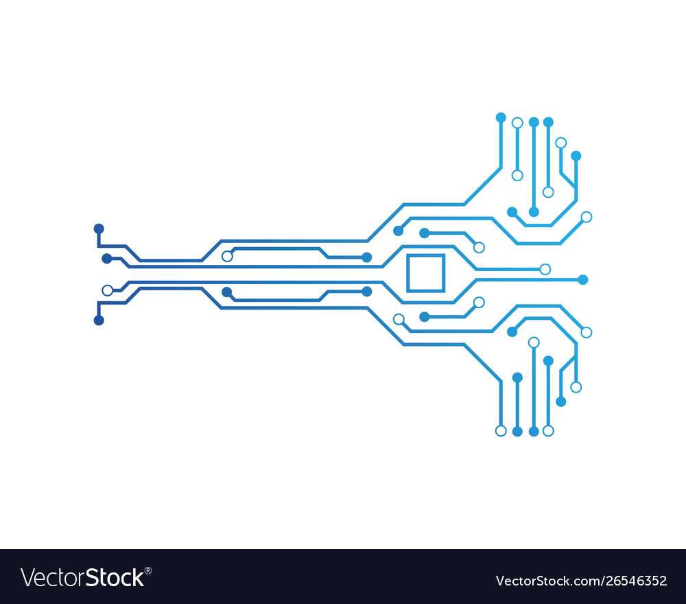Circuit Royalty Free Vector Image - VectorStock
