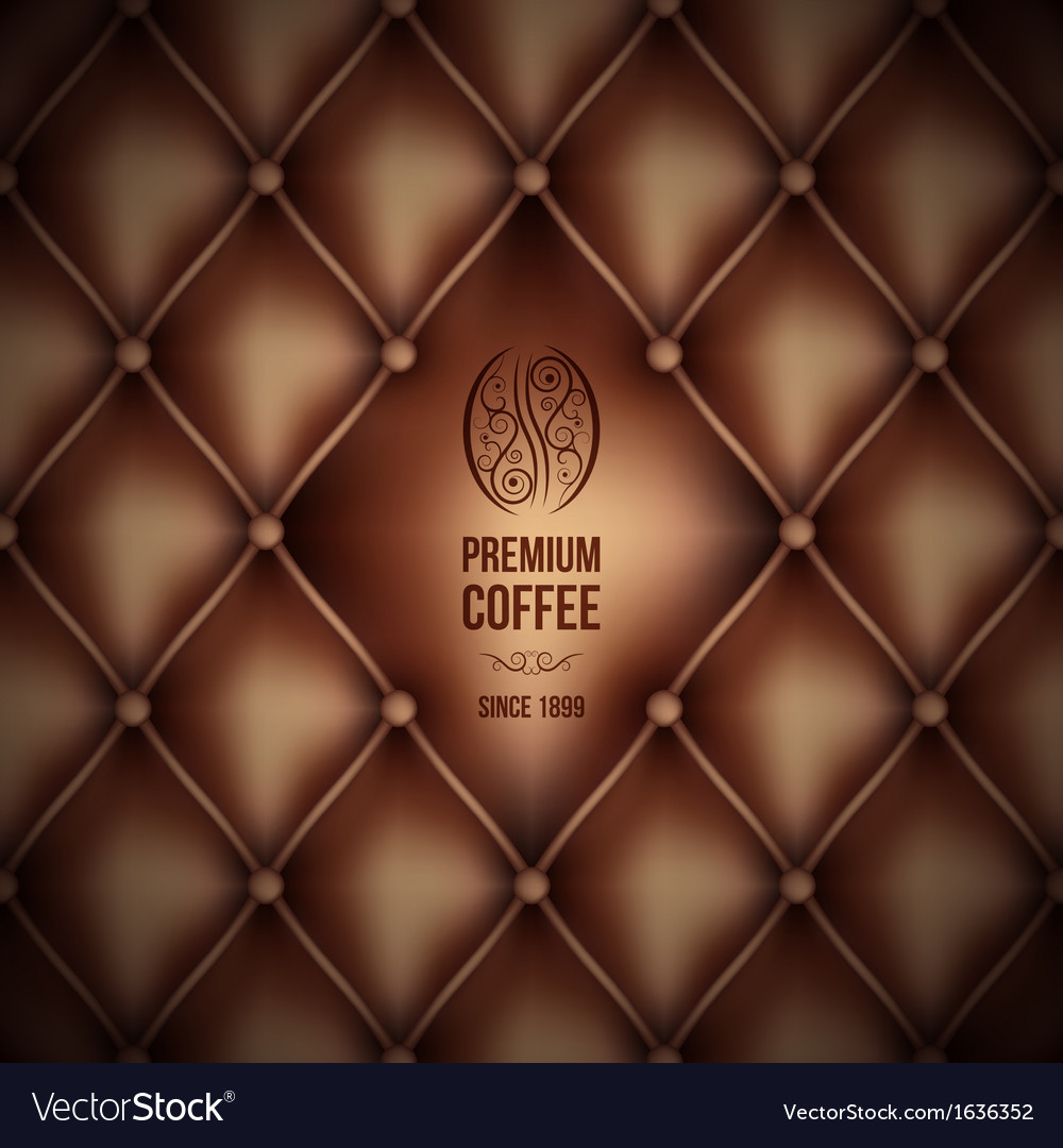 Coffee background Royalty Free Vector Image - VectorStock