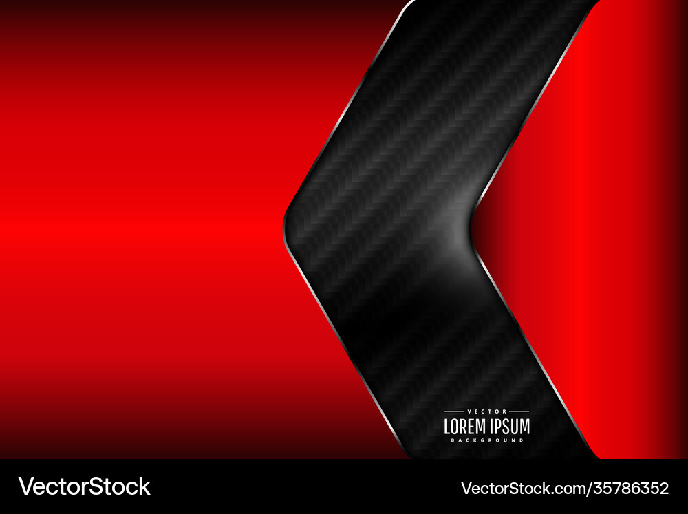 Red metallic technology background Royalty Free Vector Image