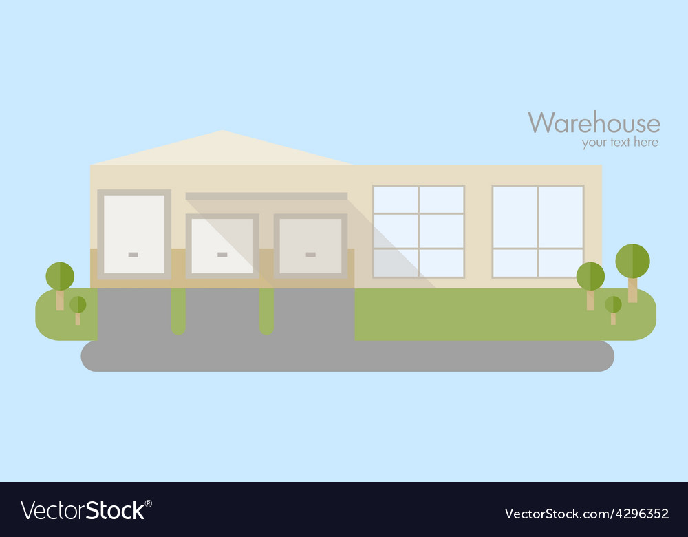 Warehouse Royalty Free Vector Image - VectorStock