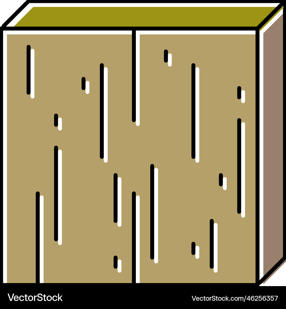 Brass metal copper color icon Royalty Free Vector Image