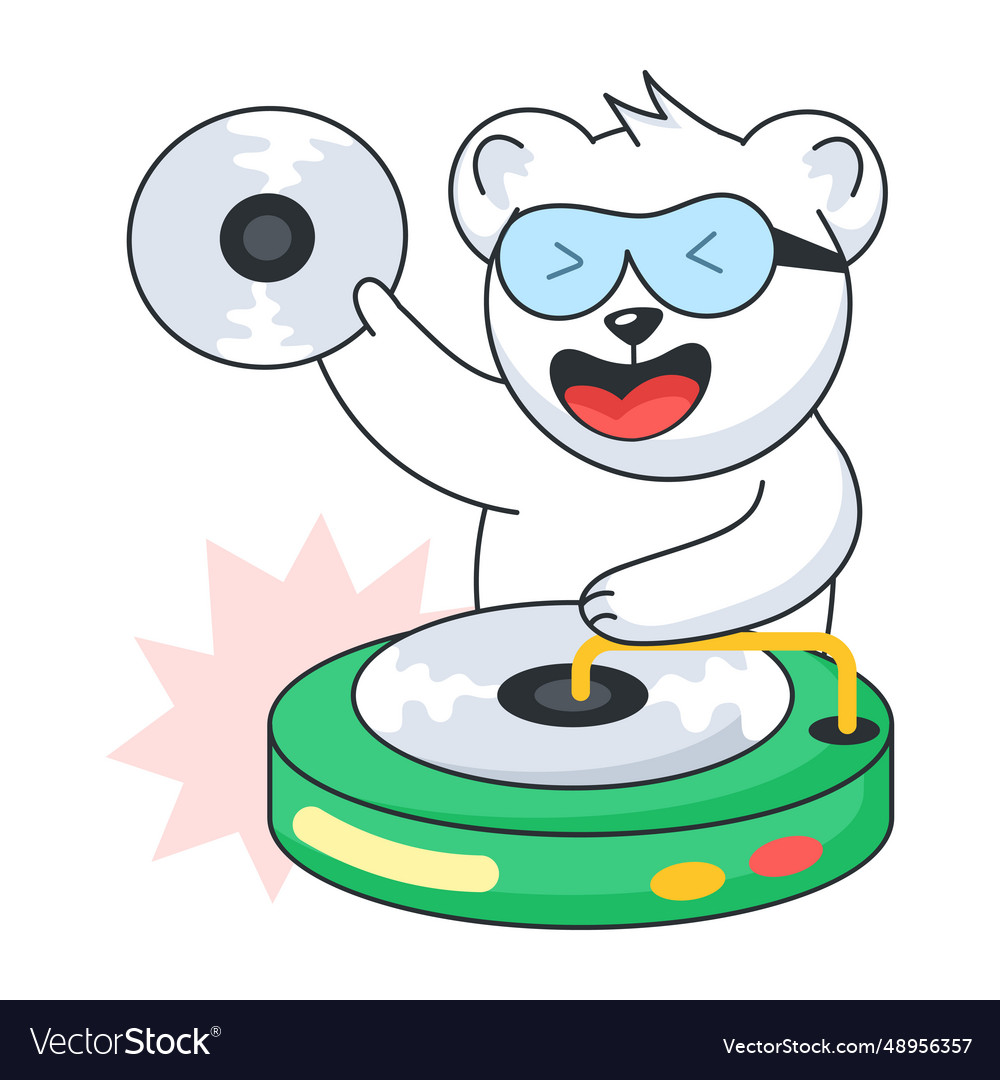 Cool dj Royalty Free Vector Image - VectorStock