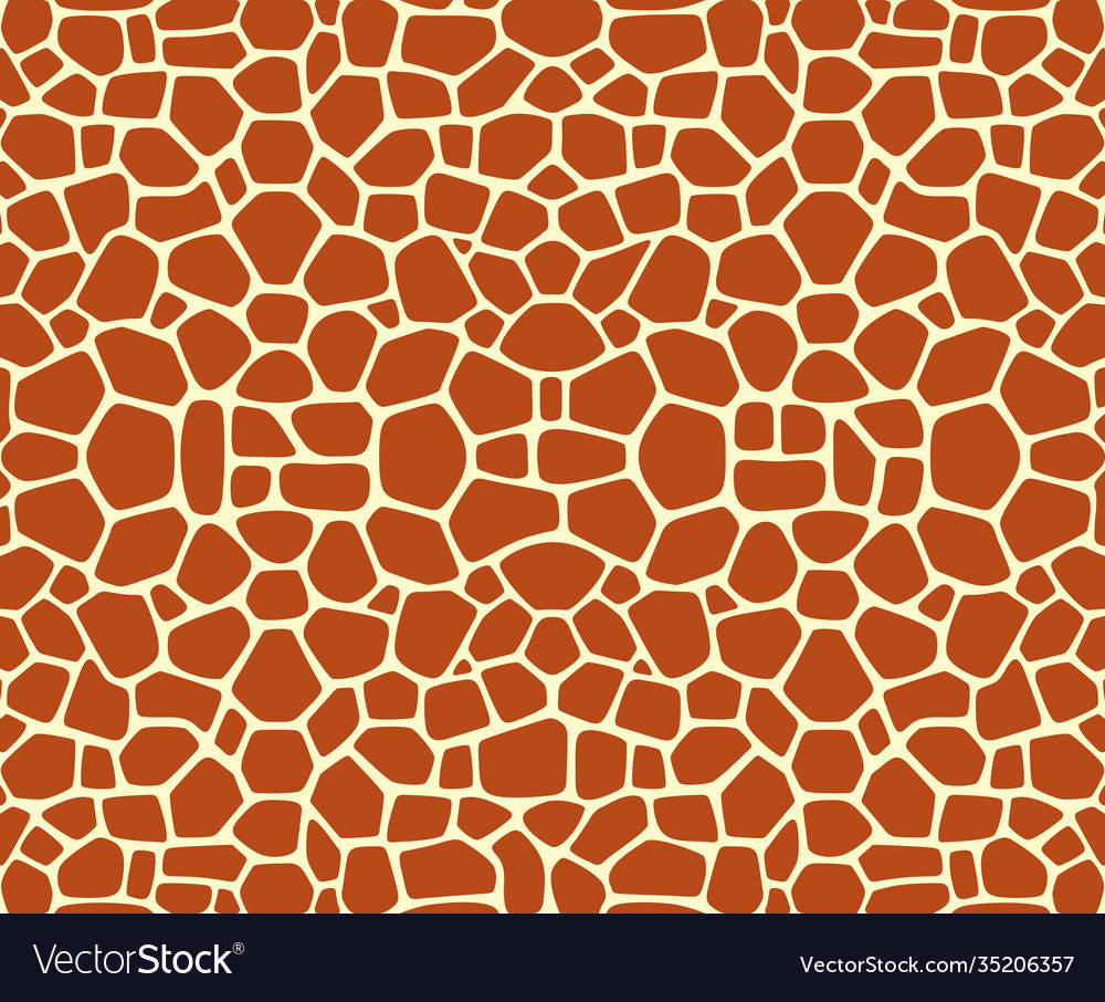 Giraffe texture pattern Royalty Free Vector Image