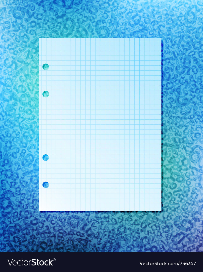 Paper sheet Royalty Free Vector Image - VectorStock