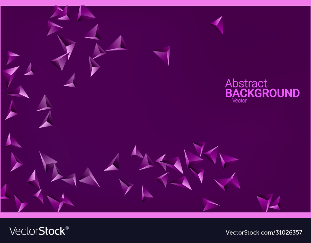 Triangular background Royalty Free Vector Image