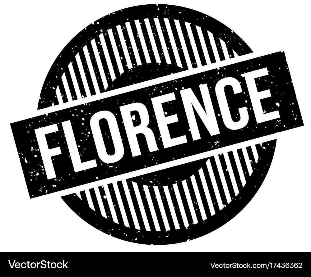 Florence rubber stamp Royalty Free Vector Image