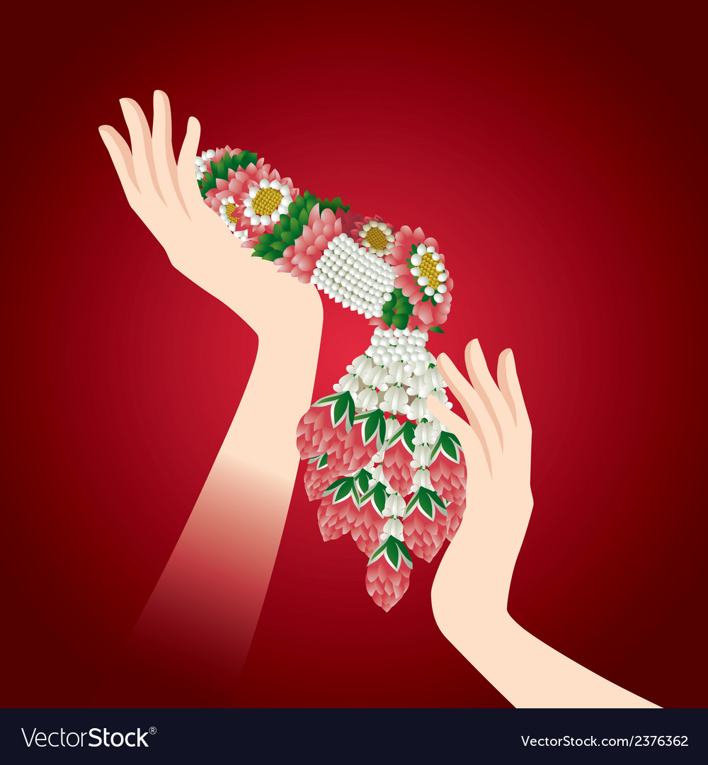 Malai Royalty Free Vector Image - VectorStock