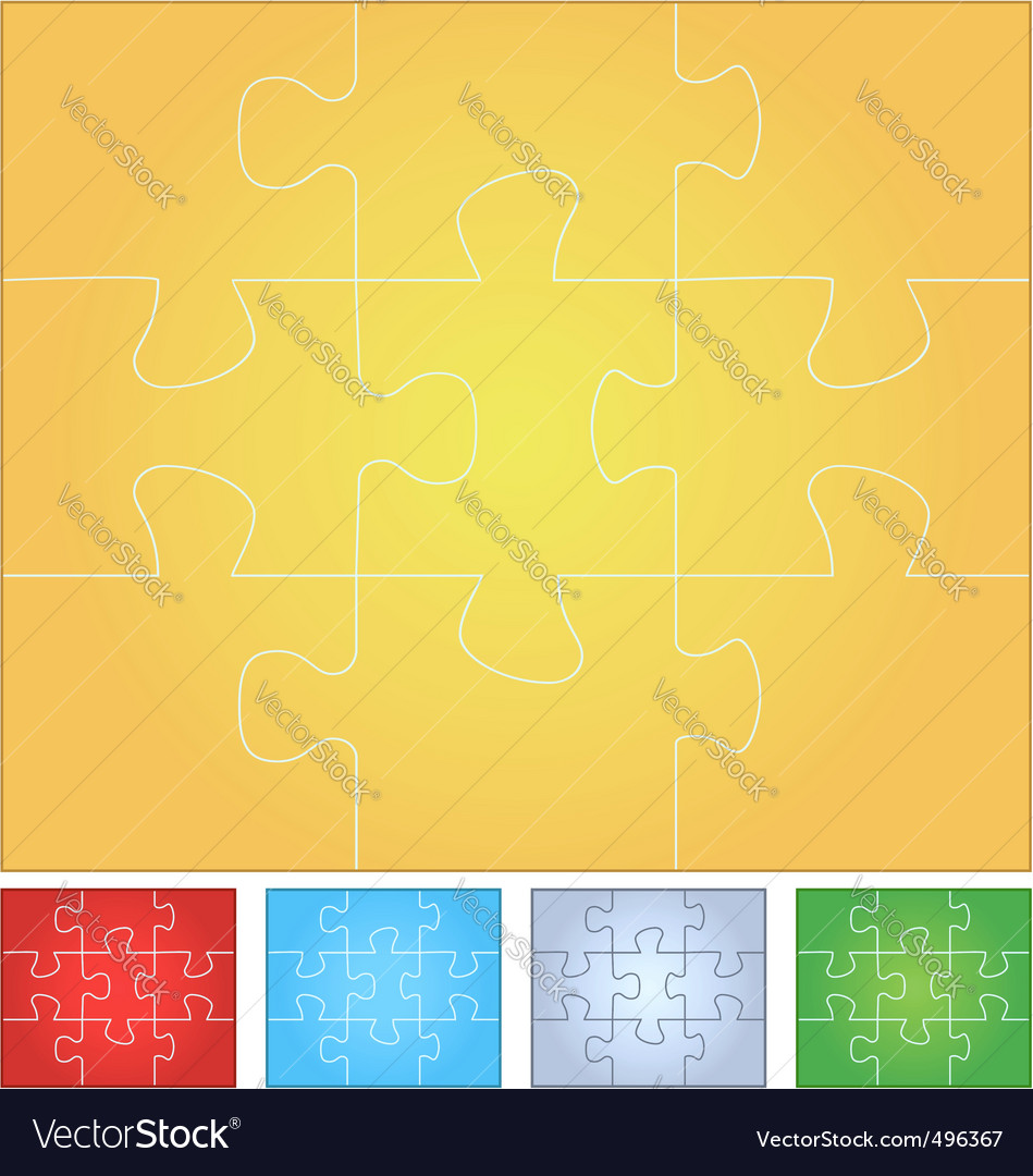 Puzzle Royalty Free Vector Image - VectorStock