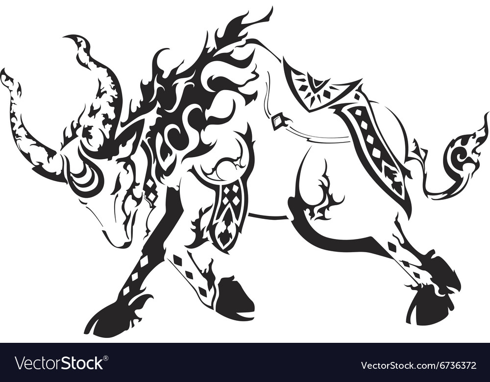 Taurus Royalty Free Vector Image - VectorStock