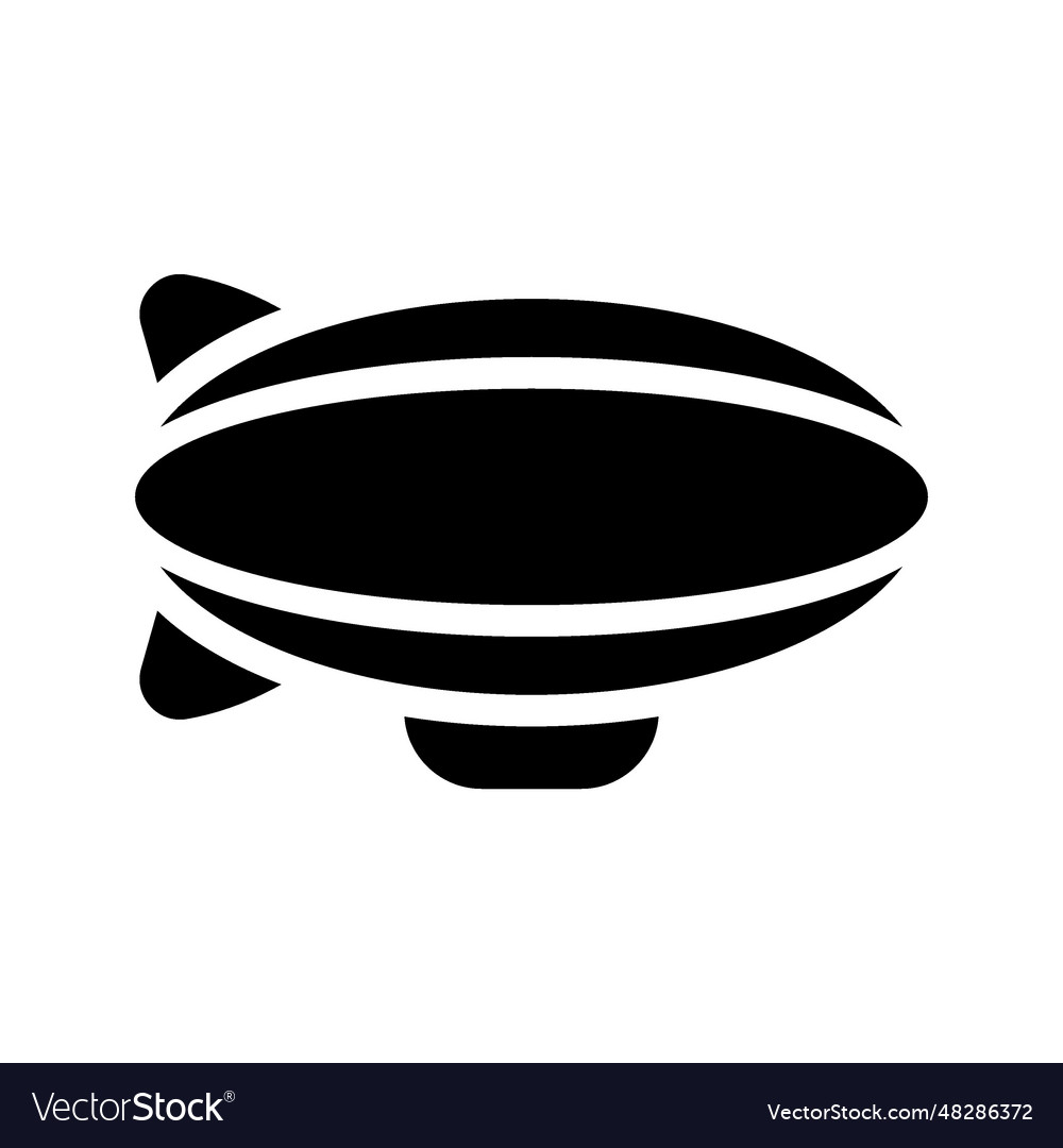 Zeppelin icon Royalty Free Vector Image - VectorStock