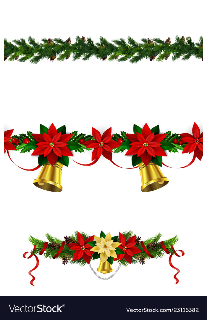 Christmas elements for your designs Royalty Free Vector