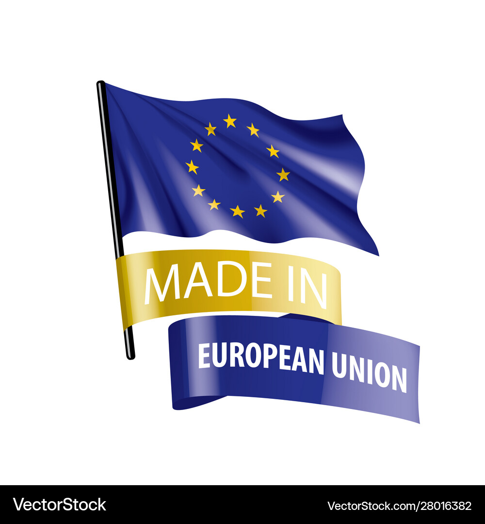 European union flag Royalty Free Vector Image - VectorStock