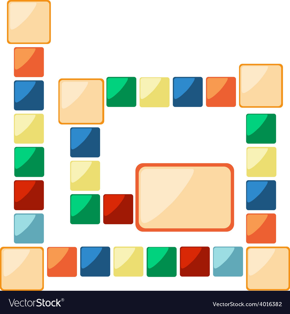 Game template Royalty Free Vector Image - VectorStock