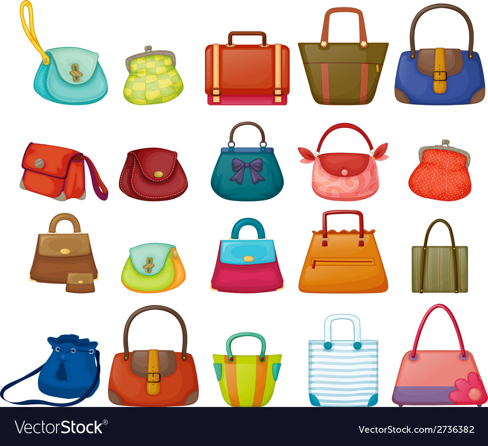 Purses Royalty Free Vector Image - VectorStock