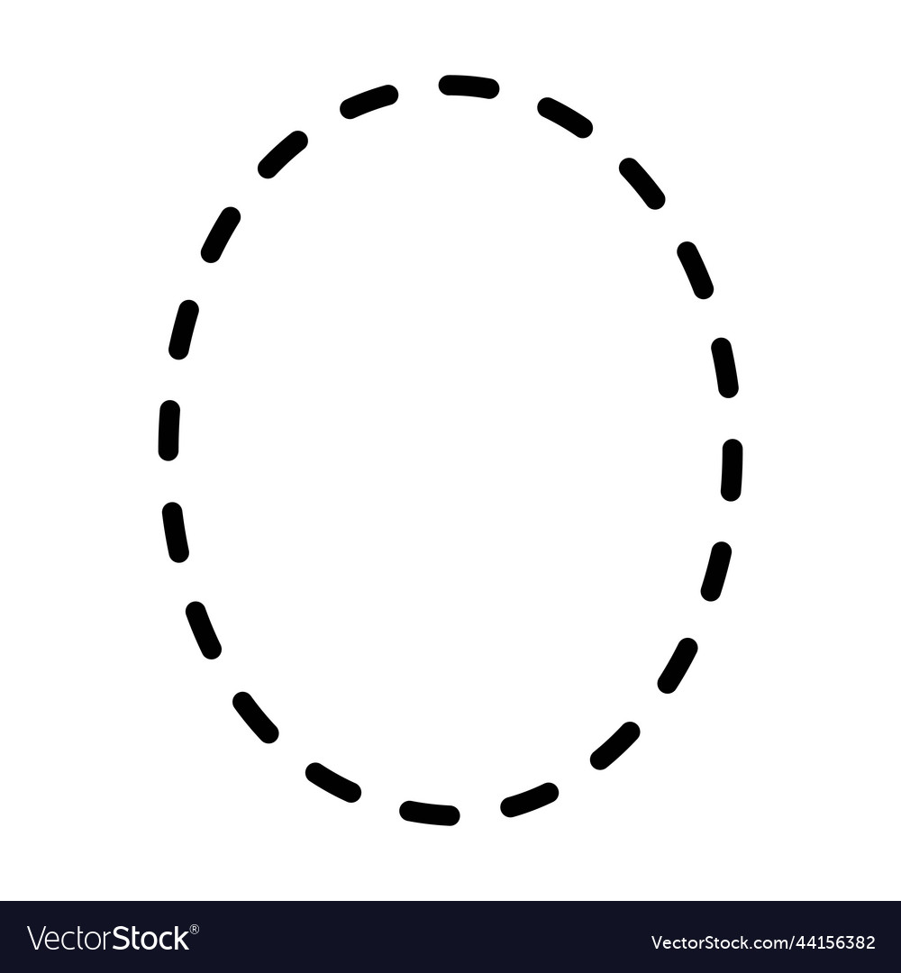 Tracing alphabet lowercase small letter o Vector Image Tracing alphabet lowercase small letter o Vector Image