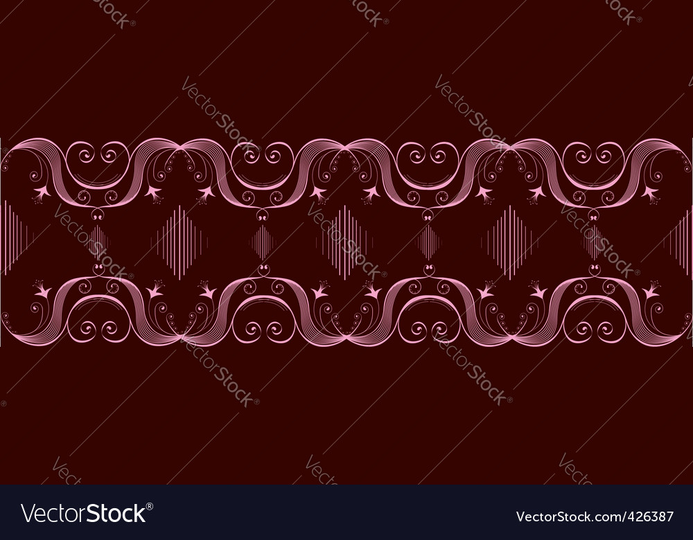 Decorative border Royalty Free Vector Image - VectorStock