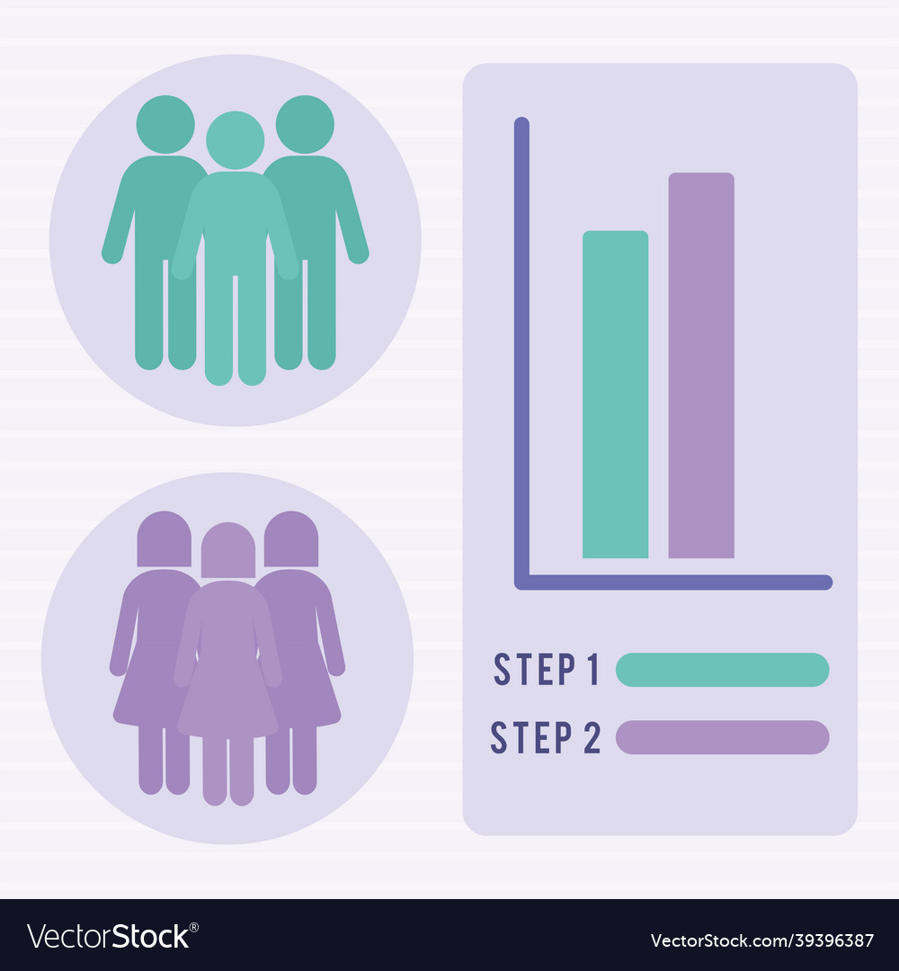 Nice population Royalty Free Vector Image - VectorStock