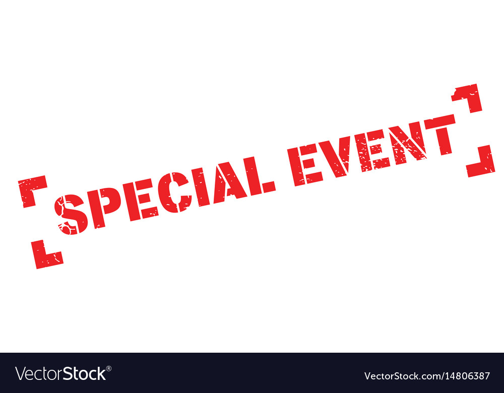 Special event rubber stamp Royalty Free Vector Image