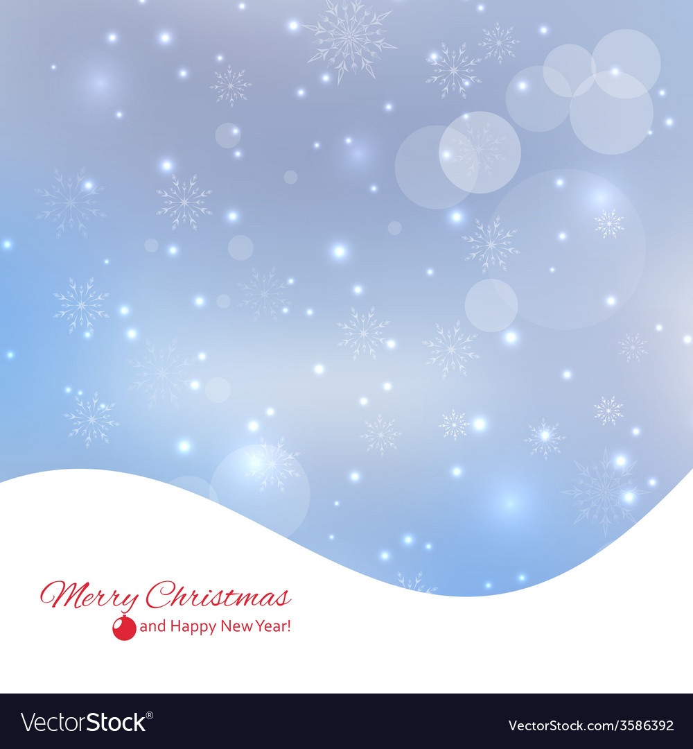 Abstract winter background Royalty Free Vector Image