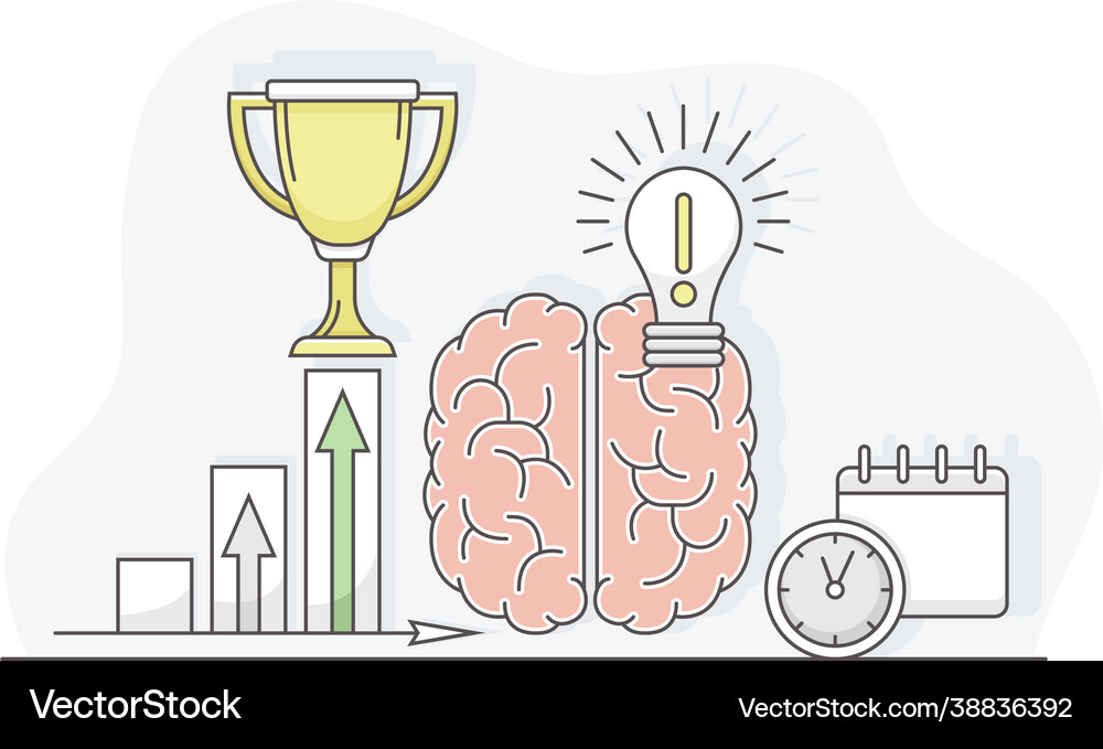 Business process and corporate service management Vector Image