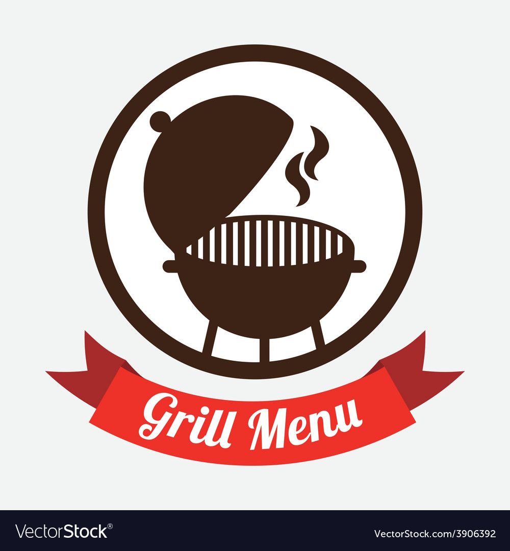 Grill menu Royalty Free Vector Image - VectorStock
