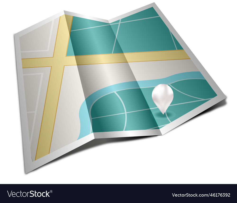 Map image Royalty Free Vector Image - VectorStock