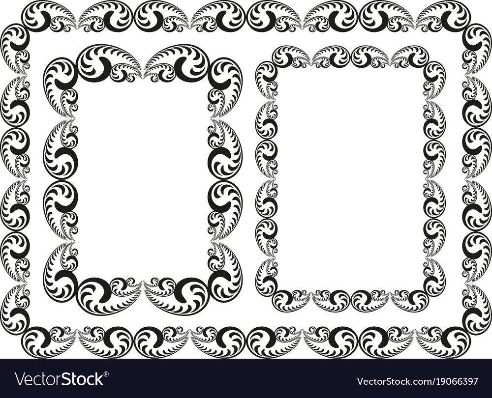 Borders Royalty Free Vector Image - VectorStock