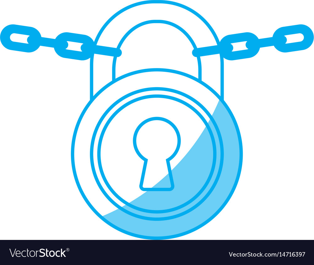 Security padlock icon Royalty Free Vector Image