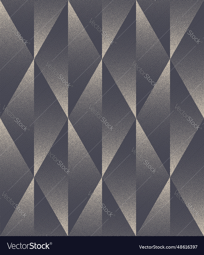 Split rhombus grid seamless pattern trend dot Vector Image