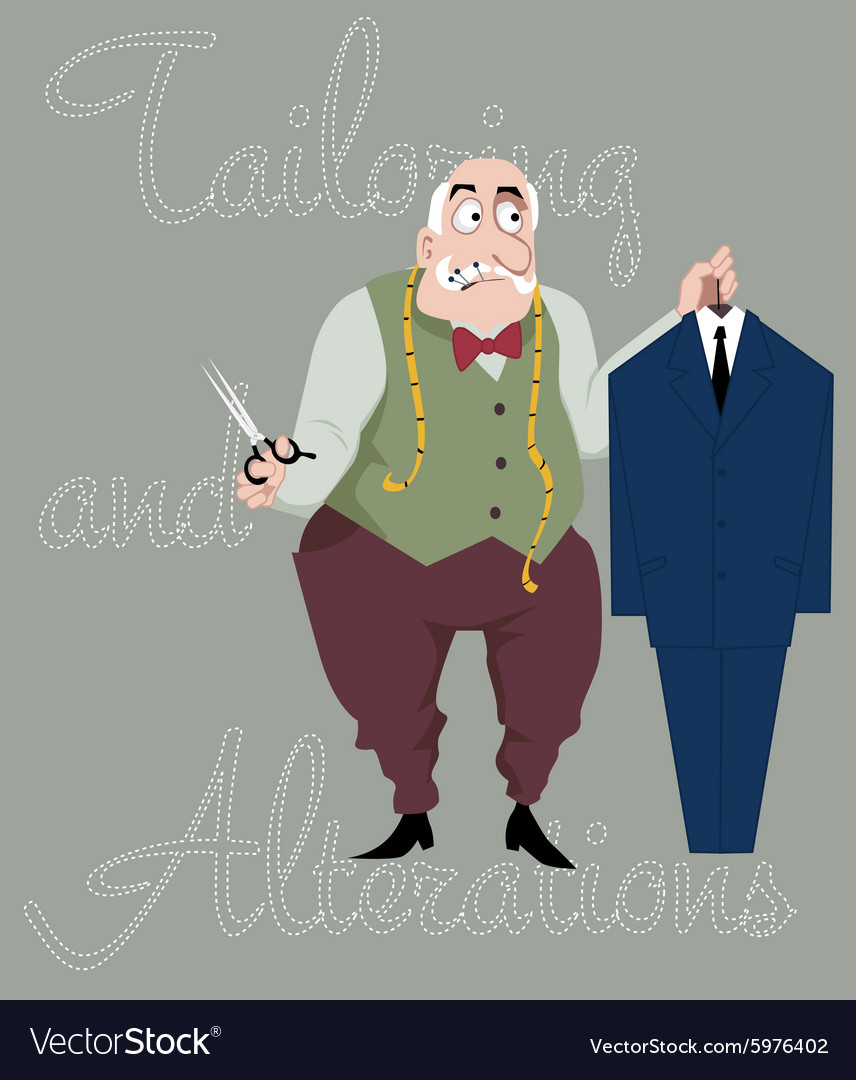 Tailor Royalty Free Vector Image - VectorStock