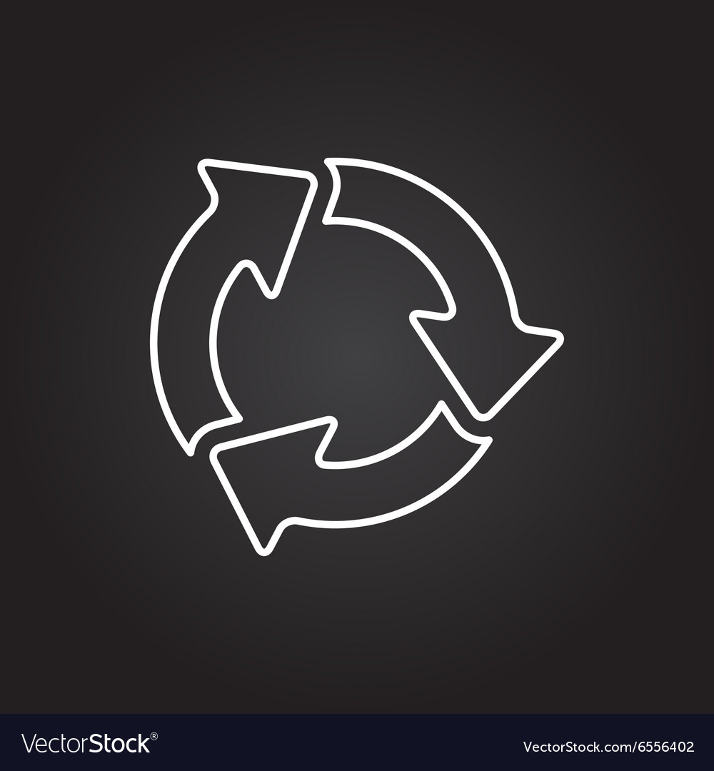 Three arrows icon Royalty Free Vector Image - VectorStock